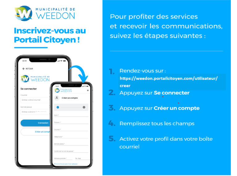 Accueil - Municipalité de Weedon